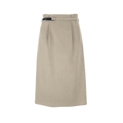 wanatry麂皮感显瘦百搭中裙女