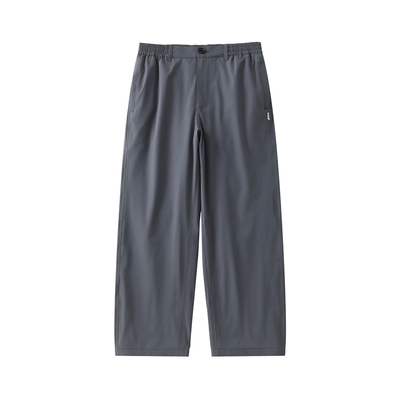 加绒防泼水显瘦直筒休闲裤