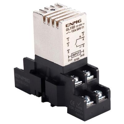 恩爵导轨式固态继电器220V光隔离