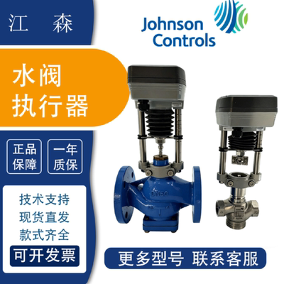 议价Johnson江森电动调节阀电动二通阀螺纹座阀VAP600S-24-B VAP1