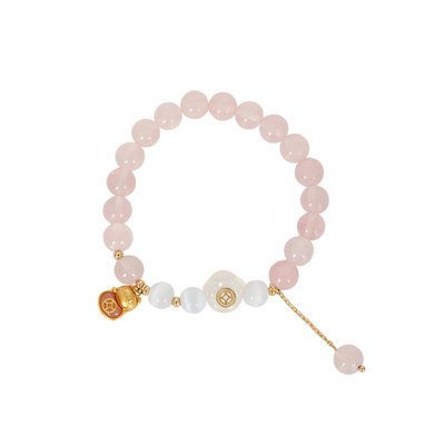 大英博物馆巴斯特喵趣粉晶手链