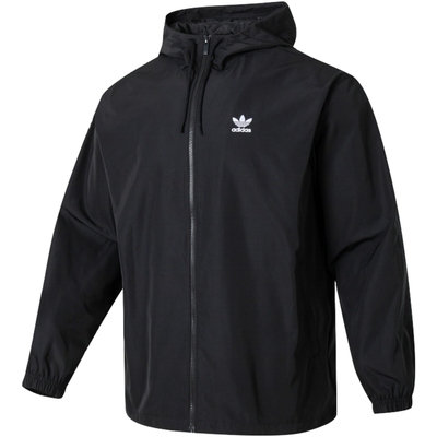 ~阿迪达斯三叶草连帽夹克男子宽松透气时尚运动休闲外套IR9852 