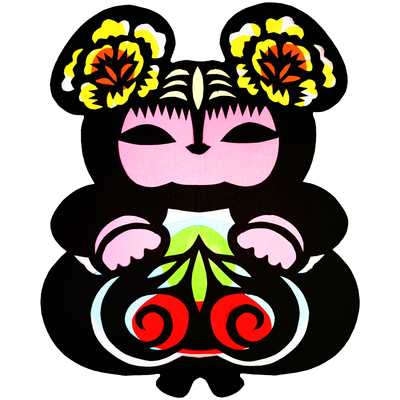 套色剪纸专用纸手工diy材料包