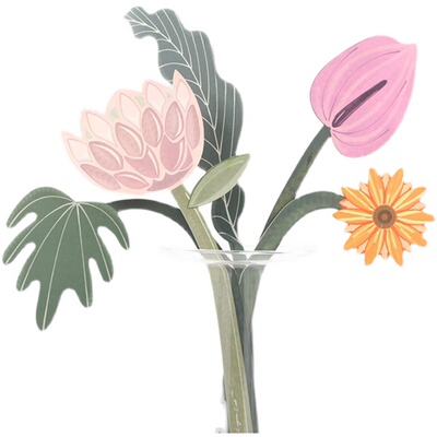 editor01xlagomlab卡纸纸艺花