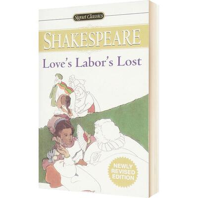 爱的徒劳 Love’s Labor’s Lost 莎士比亚经典戏剧集 Shakespeare 经典喜剧 英文原版小说书 进口英语文学书籍