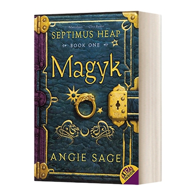 英文原版小说 Septimus Heap  Book One Magyk 萨提姆斯·希普1 英文版 进口英语原版书籍