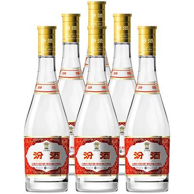 汾酒53度黄盖玻汾475ml*6瓶