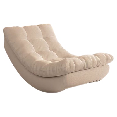 懒人月亮摇椅摇摇躺椅网红沙发椅阳台家用成人午睡单人休闲椅脚踏