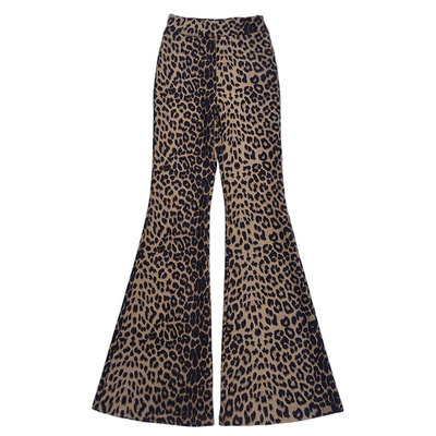 高腰鱼尾裤大喇叭裤女