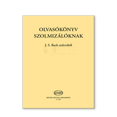 巴赫作品中的视唱练习布达佩斯