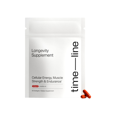 美国timeline mitopure尿石素A软胶囊urolithin A线粒体细胞能量