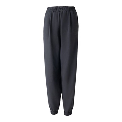 Adidas/阿迪达斯正品新款女黑色跑步吸汗经典束脚纯色长裤KS2883
