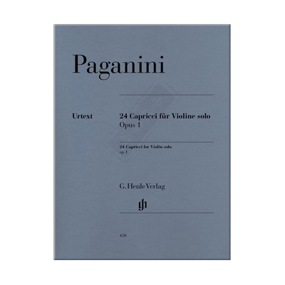 帕格尼尼随想曲op1小提琴独奏