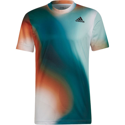 阿迪达斯网球服男速干短袖t恤