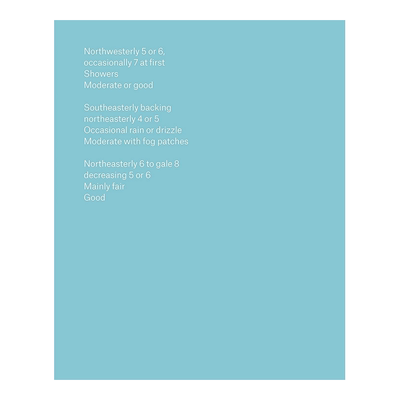 航海天气预报TheShippingForeca