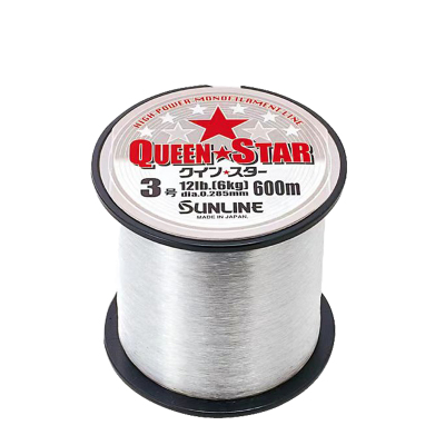 日本SUNLINE桑濑Queen Star大物海钓尼龙线600米海竿矶钓路亚鱼线