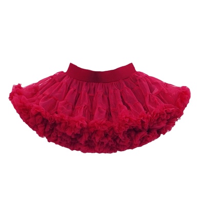 韩版女童甜美蓬蓬网纱半身裙