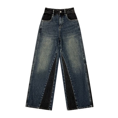 【复古风尚标】未染牛仔裤女