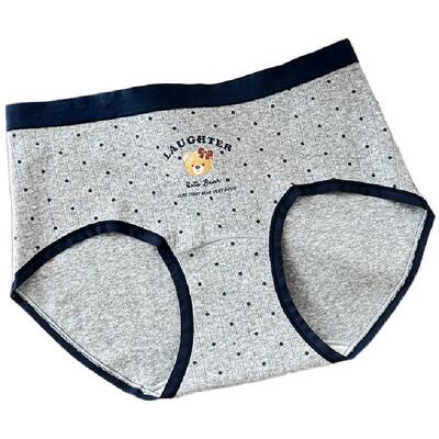 英伦学院风小熊少女大码内裤