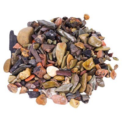 南美溪流沙石造景鱼缸