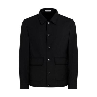 Suitsupply黑色四股羊毛夹克外套