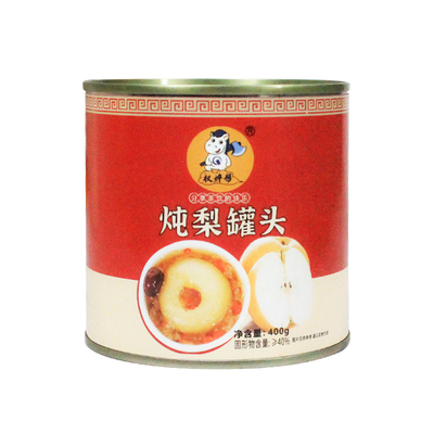 【88元/箱】冰糖烤梨罐头400g
