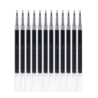 斑马牌笔芯大容量不洇墨