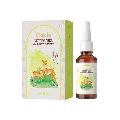 伊可佳ekeja膳食纤维复合消化酶滴剂儿童宝宝消化蛋白酶30ml