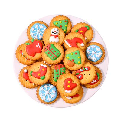 童趣3D糖霜饼干手工裱花圣诞饼干