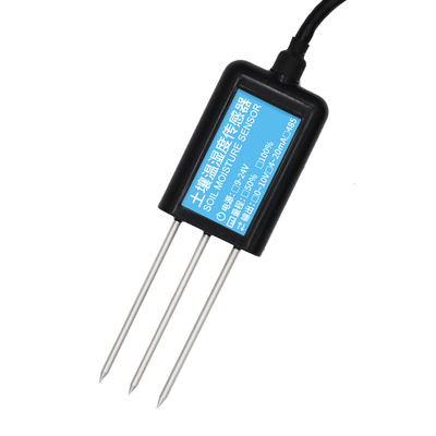 土壤检测仪USB氮磷钾温湿度水分EC便携式农业大棚土壤肥力传感器