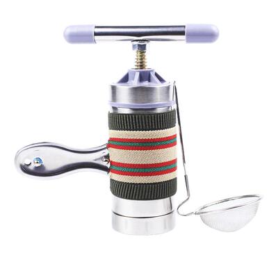 艾绒成型压紧器自制手持控烟圈