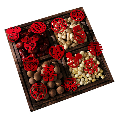 结婚礼迷你手抛喜字婚房装饰布置