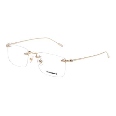 Montblanc万宝龙眼镜架金属无框