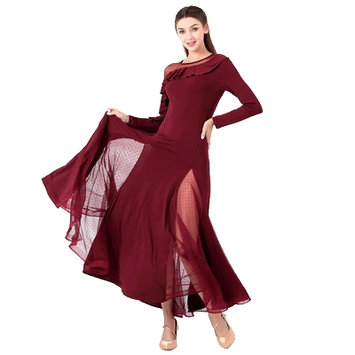 媚羽摩登舞裙连衣裙5折上新