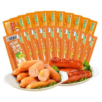 金锣辣脆脆香肠火腿肠方便泡面配