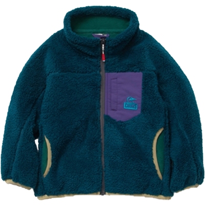 CHUMS/洽洽鸟男女童羊羔绒外套