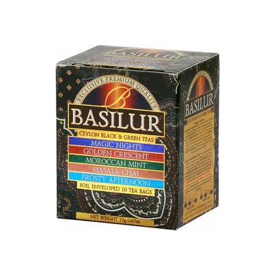 basilur橘子草莓冷泡红茶10袋