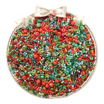 20g混装玻璃米珠管珠diy手工项链