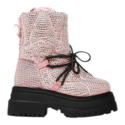 BLOCCO5时尚水钻烫钻马丁靴