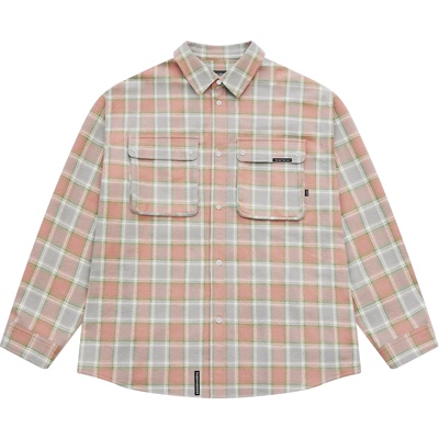 原创潮牌格子衬衫外套男女亲子装