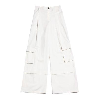 ASSEEN男女长腿神器阔腿工装裤