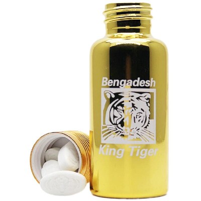美国辉腾正品虎王老款10粒原装苦味白片黄金玛卡金虎鞭红钻买2送1