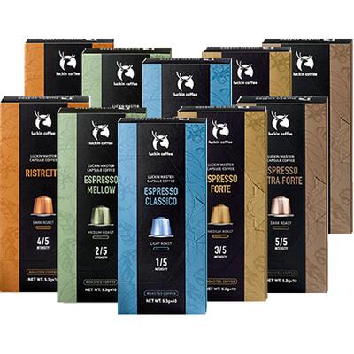 瑞幸咖啡胶囊咖啡5.3g×100颗