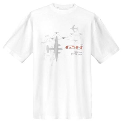 C2H4 x Pan Am 泛美航空联名 航线T恤