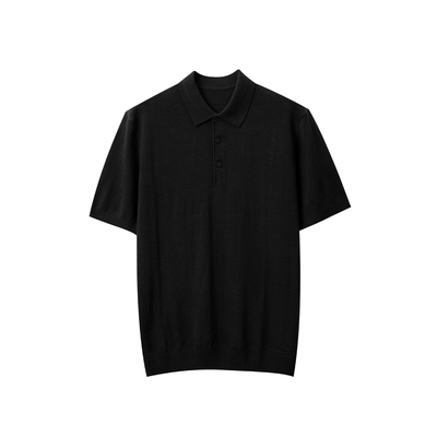 8900版意奢经典老钱风针织POLO衫