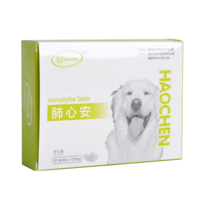 肺心安氨茶碱片狗猫气喘心脏肥大康气管平喘心衰水肿