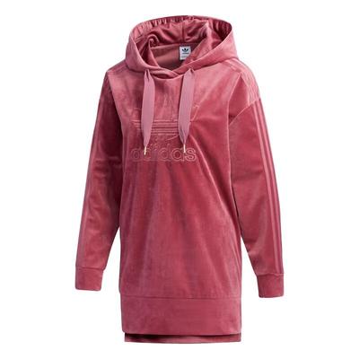 【自营】阿迪达斯ADIDAS女装运动宽松舒适保暖休闲连帽卫衣GV2925