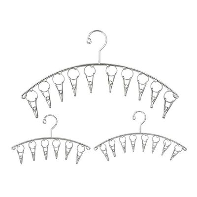 不锈钢内衣晾晒防滑加粗袜架