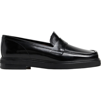 【38焕新周】FLATTERED 女时尚基础款黑色浅口乐福鞋