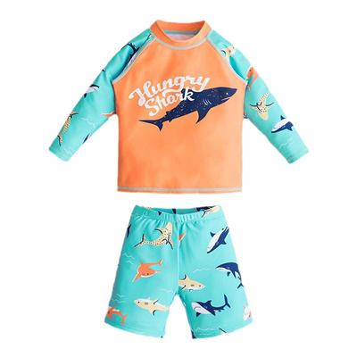 分体泳衣男童防晒UPF50+A类面料